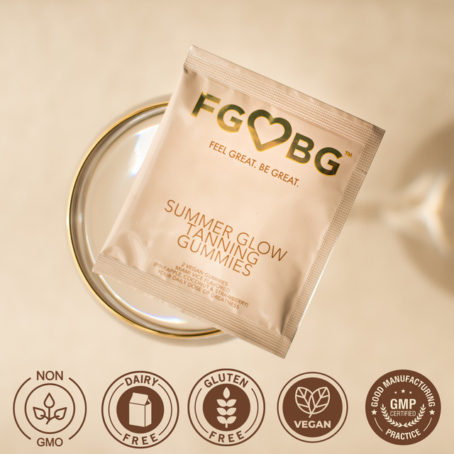 FGBG™ Summer Glow Tanning Gummies - 1 Month Supply – FGBG Lifestyle